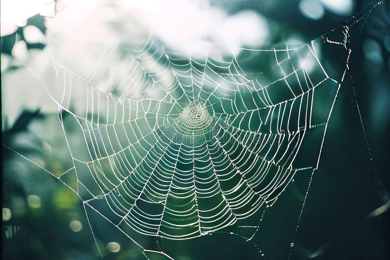 Cobweb Double Exposure Combine Two Cobweb Images in a Double Exp Stock ...