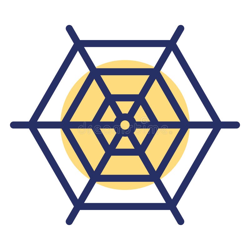 Cobweb Isolated Vector Icon Which Can Easily Modify or Edit Stock ...