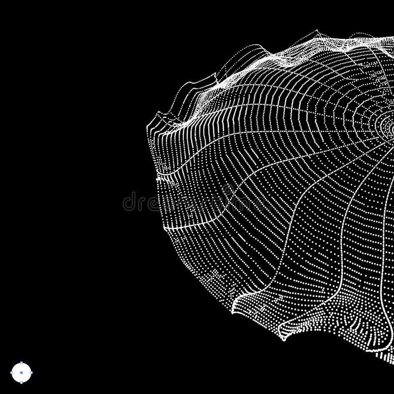 Cobweb Network Background Connection Structure 3d Technology Style