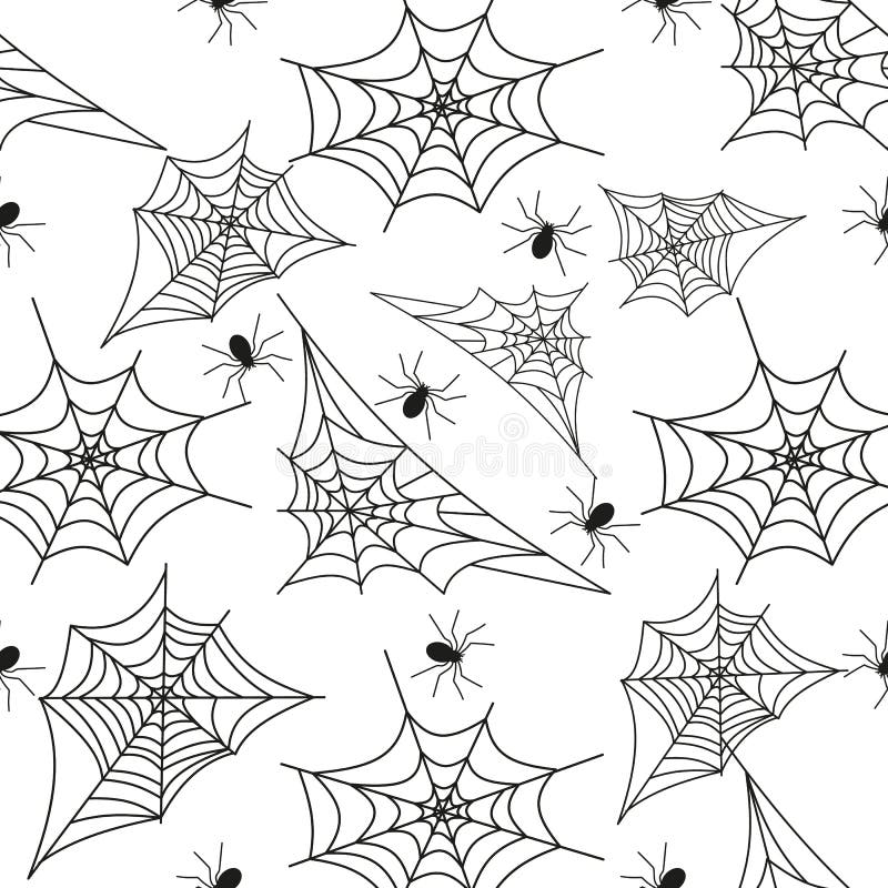 Cobweb Set Spider Web Halloween Black Vector Stock Vector ...