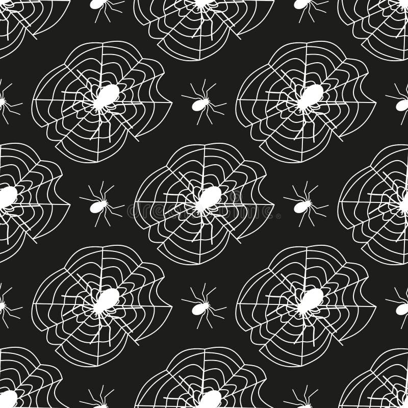 Cobweb Set Spider Web Halloween Black Vector Stock Vector ...
