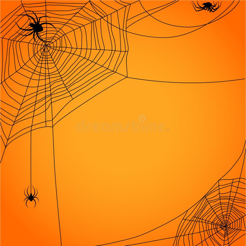 Scrapbooking Alphabet Cobweb Halloween Design Stock Image ...