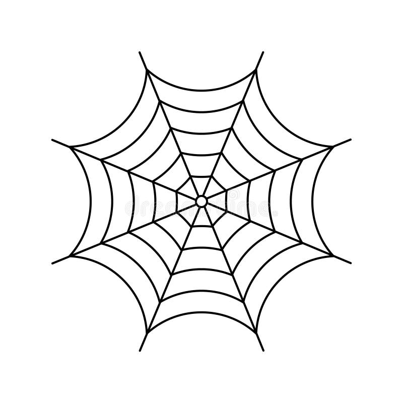Cobweb Vector Illustration. Spider Web Symbol Stock Vector ...