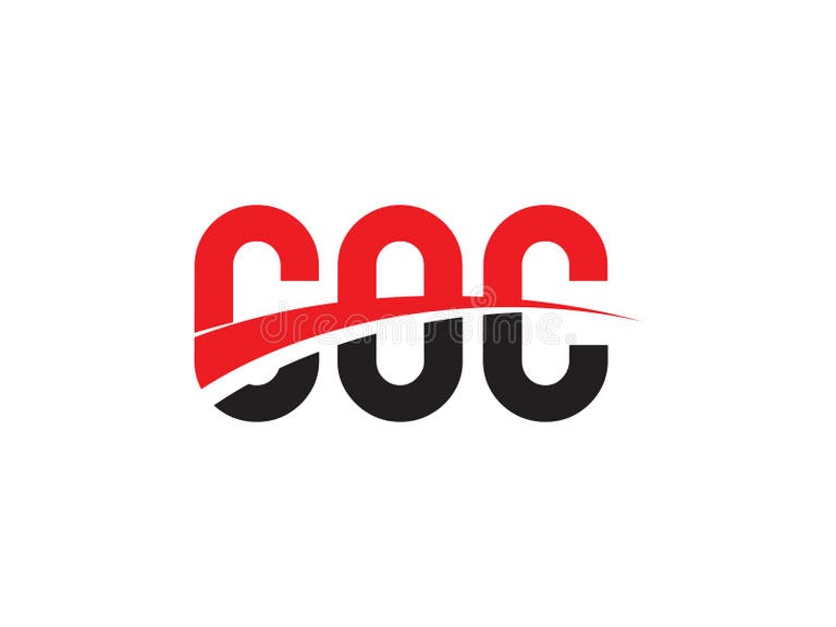 COC Letter Initial Logo Design Vector Illustration Stock Vector ...