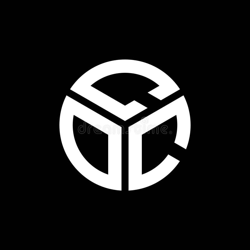 COC Letter Logo Design on Black Background. COC Creative Initials ...