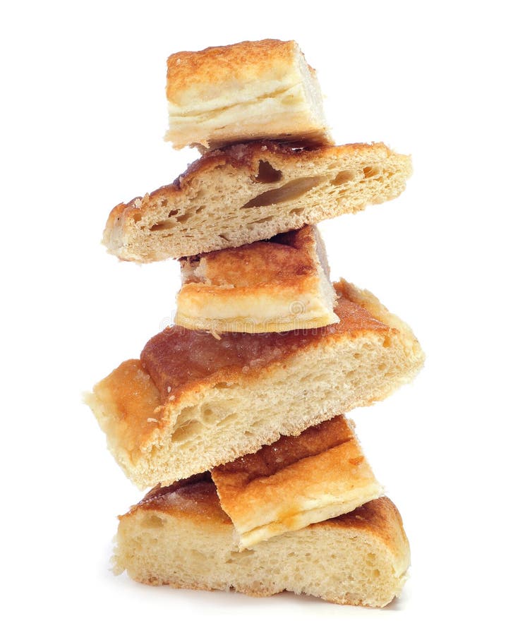 Coca Amb Sucre, Typical Catalan Cake Stock Photo - Image of chocolate ...