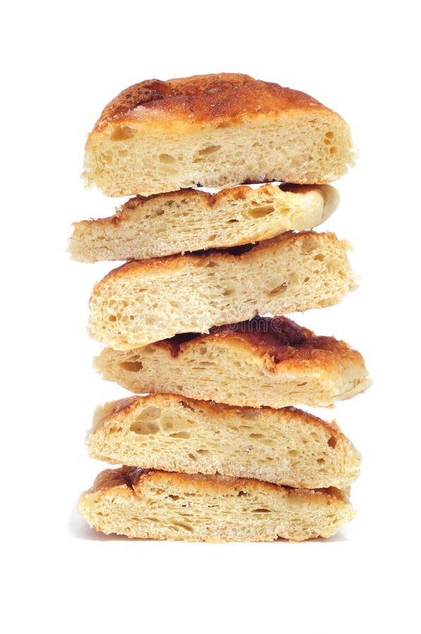 Coca Amb Sucre, Typical Catalan Cake Stock Photo - Image of chocolate ...