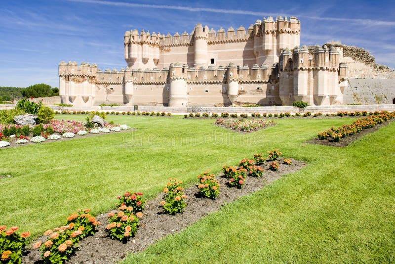Coca Castle (Castillo De Coca) is a Fortification Constructed in Stock ...