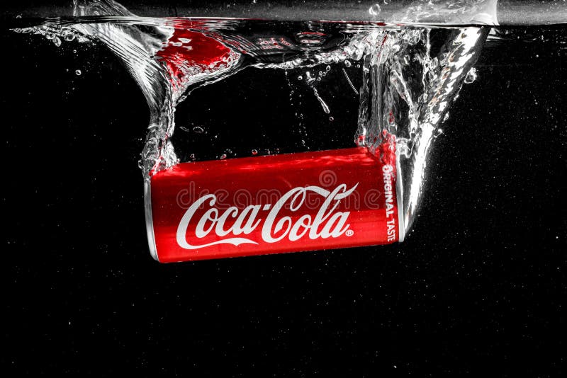 Coca cola can editorial photo. Image of advertising - 193002061