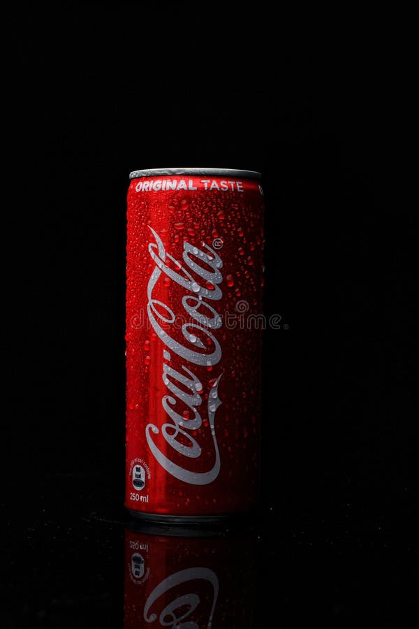 Coca cola can editorial photography. Image of fresh - 193948382