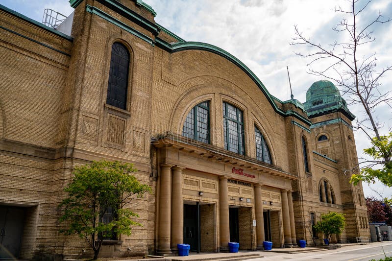 Coca Cola Coliseum is an Arena at Exhibition Place. Editorial ...