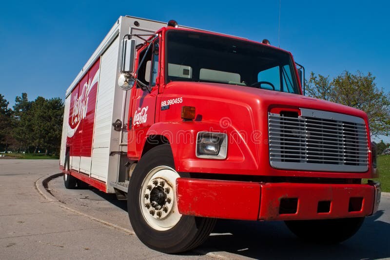 Coca Cola Delivery Truck Editorial Image - Image: 20656310