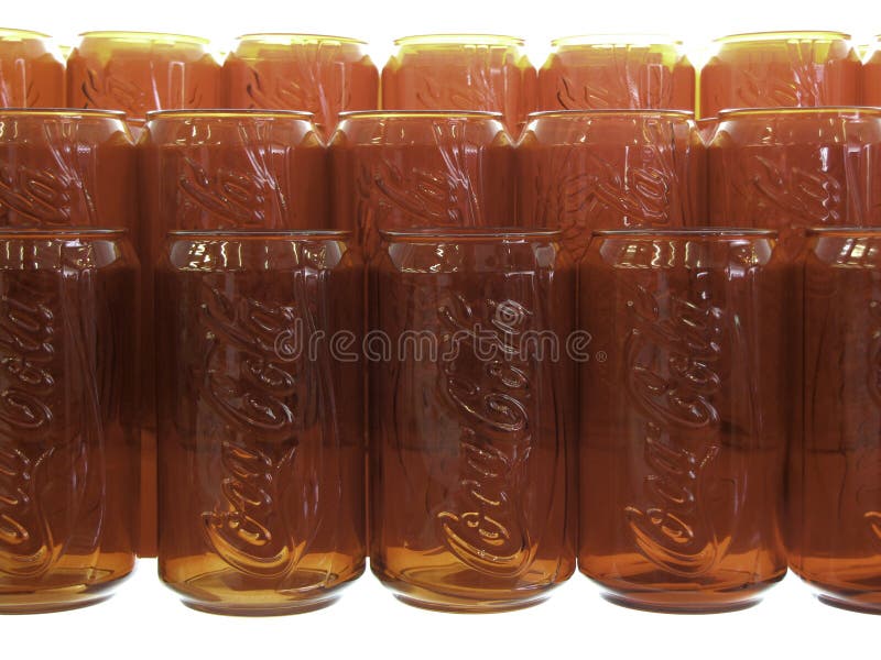 Coca cola glass editorial photography. Image of cube - 36497857