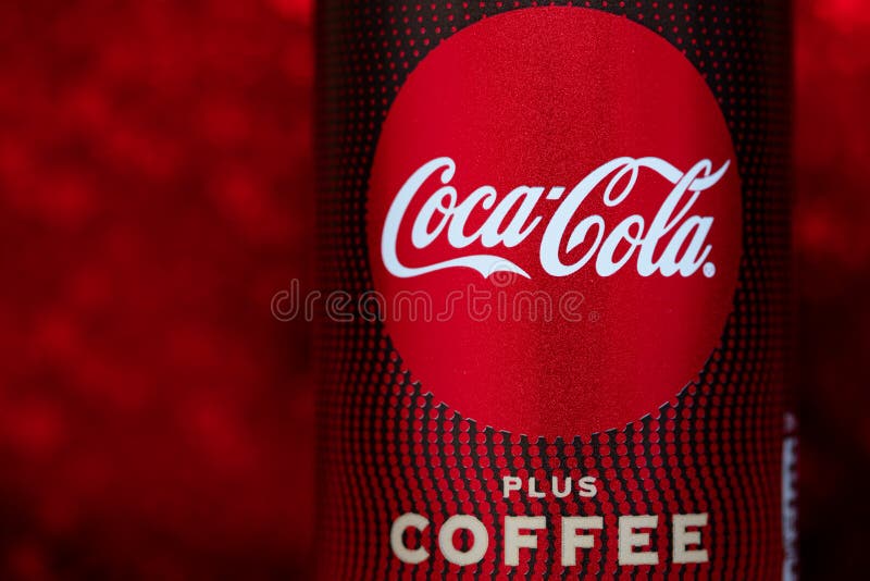Coca-cola plus coffee can editorial stock image. Image of cocacola ...