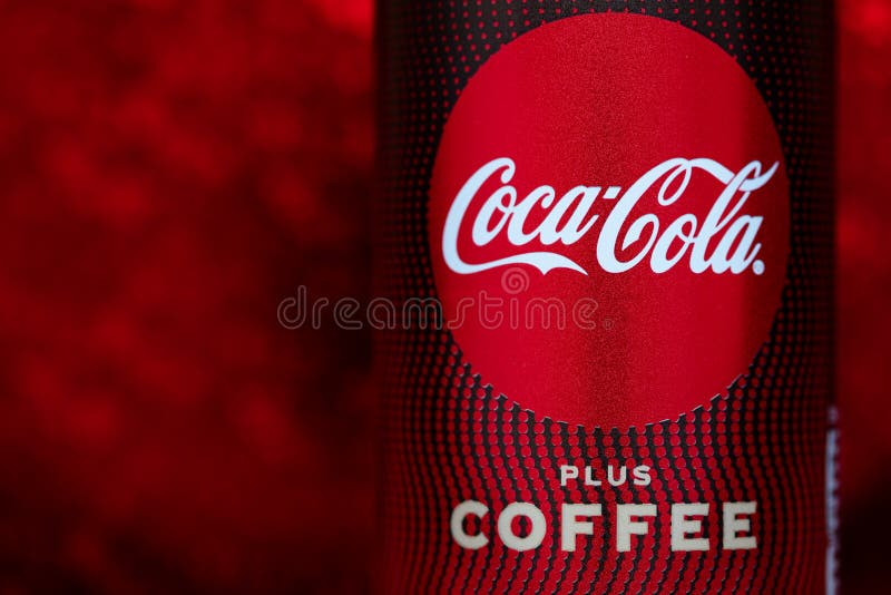 Coca-cola plus coffee can editorial image. Image of industry - 220896160