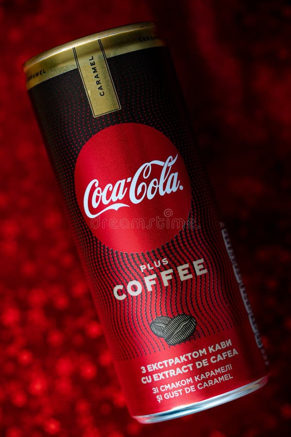 Coca-cola plus coffee can editorial image. Image of label - 220896300