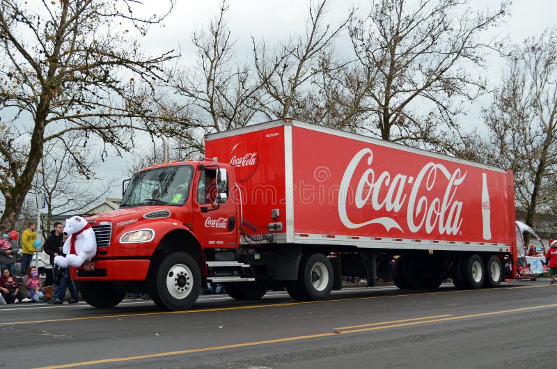 Coca Cola Semi Truck Editorial Stock Photo - Image: 28106743