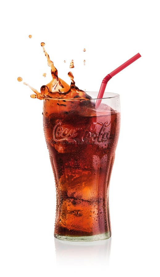 Coca Cola Splash editorial photo. Image of iced, coke - 39605851