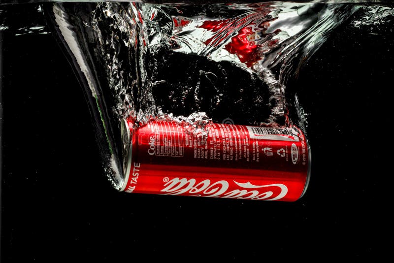 Coca cola can editorial image. Image of screenshot, food - 193001995
