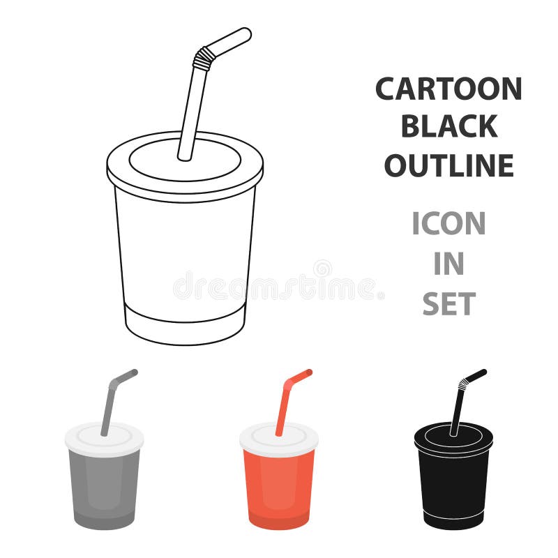 Coca-Cola Vector Icon in Cartoon Style for Web Stock Vector ...