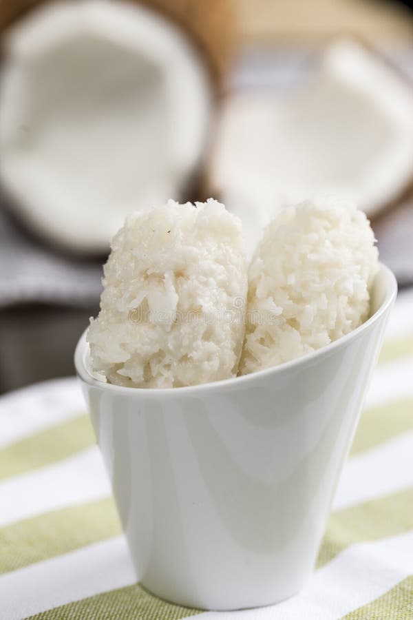 Cocada (coconut sweet) stock image. Image of nutrition - 32888081