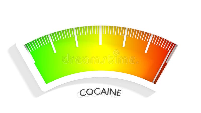 Cocaine Level Scale. Medical and Criminal Concept Stock Video - Video ...