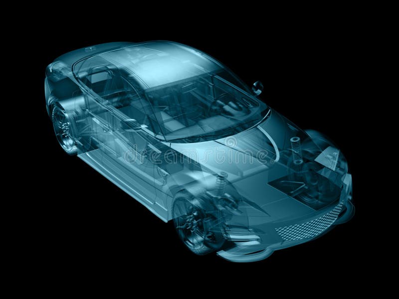 Coche abstracto stock de ilustración. Ilustración de interno - 51907106