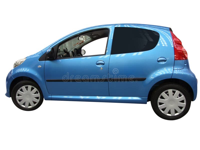 Coche azul foto de archivo. Imagen de coche, conducir - 4752842