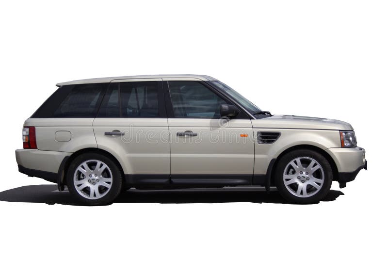 Coche blanco foto de archivo. Imagen de utilitario, conducir - 3256592