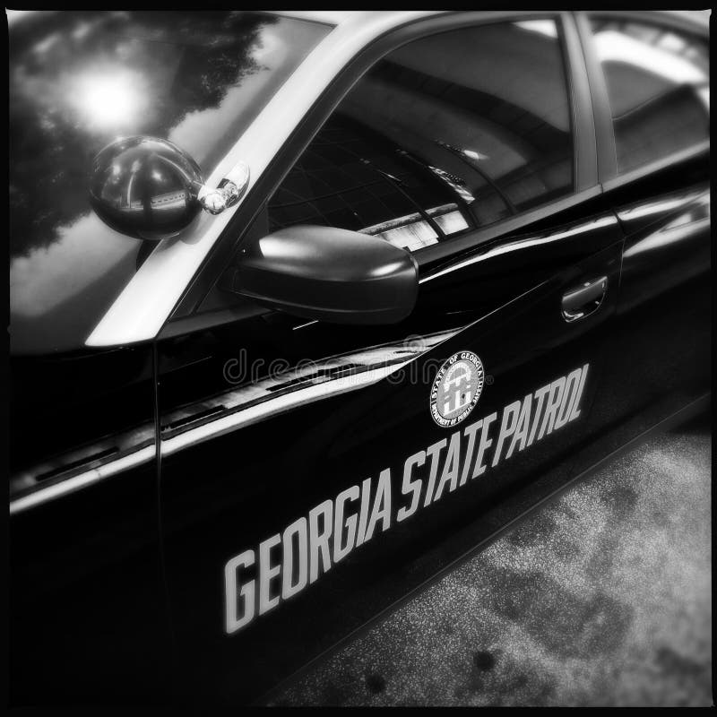 Coche De Georgia State Patrol Imagen de archivo editorial - Imagen de ...