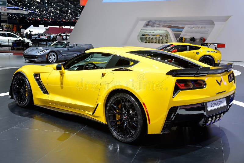 Coche De Motor De Corbeta C7 Foto de archivo editorial - Imagen de ...
