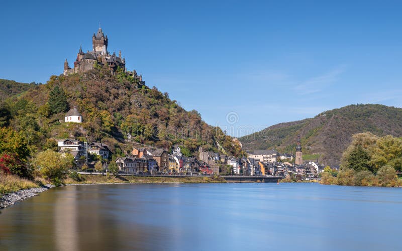Cochem, Moselle, Germany editorial photo. Image of attraction - 271002426