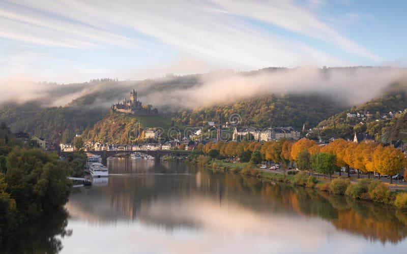 Cochem, Moselle, Germany editorial stock image. Image of town - 271002454