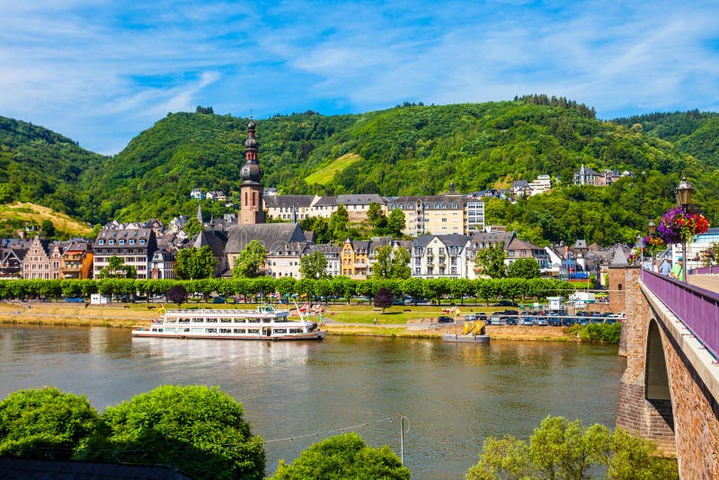 Cochem old town in Germany stock photo. Image of german - 166235590