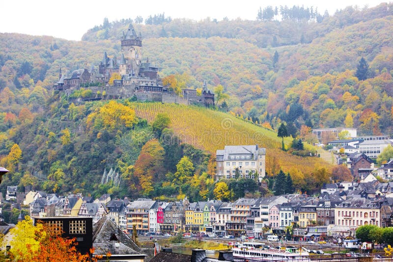 Cochem, Rheinland Pfalz, Germany Stock Photo - Image of sight, outside ...