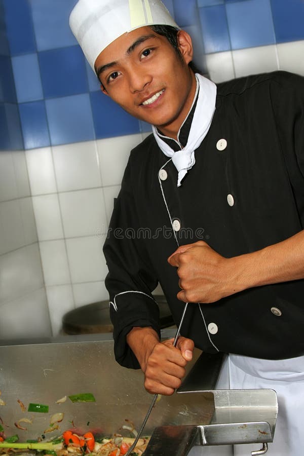 Cocinero imagen de archivo. Imagen de cocineros, alimento - 4965957