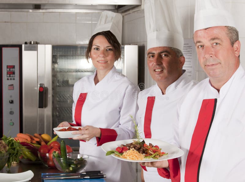 Cocineros imagen de archivo. Imagen de personal, comercial - 25735167