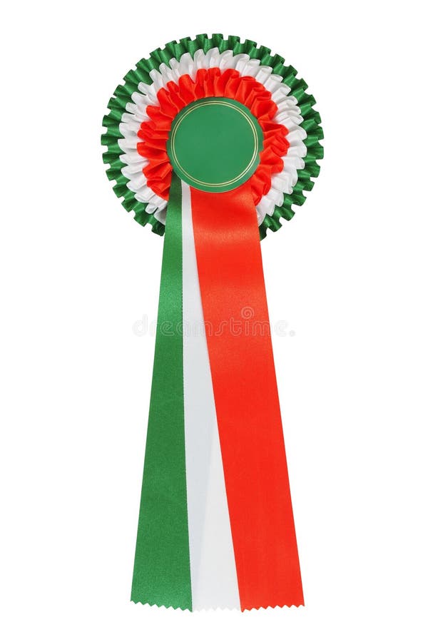 Cockade with copy space stock image. Image of green - 114764069