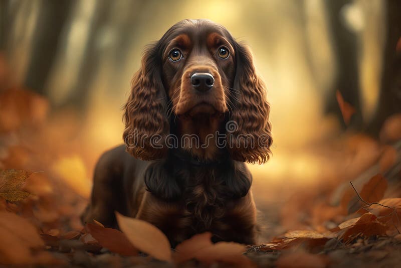 Field Spaniels Stock Illustrations – 14 Field Spaniels Stock ...