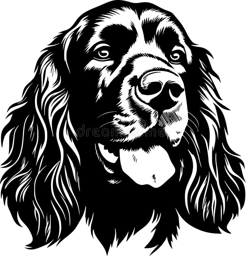 Cocker Spaniel - High Quality Vector Logo - Vector Illustration Ideal ...
