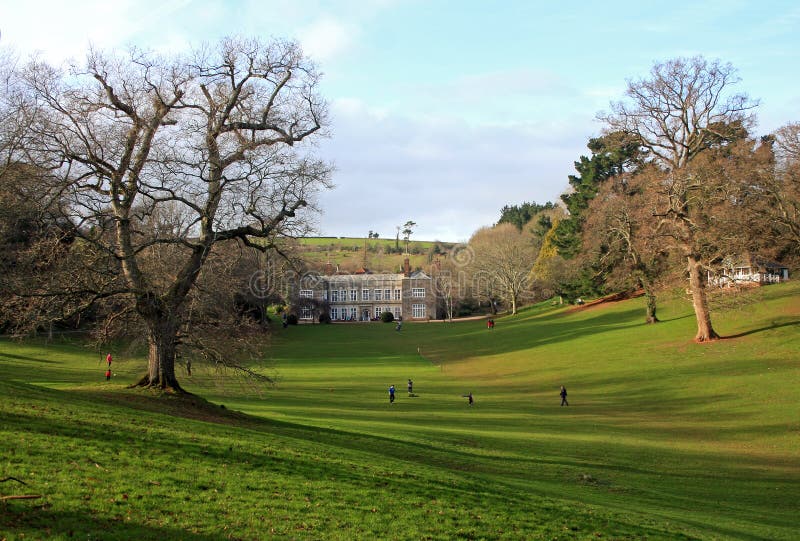 Cockington Court stock image. Image of grounds, hall - 26674577