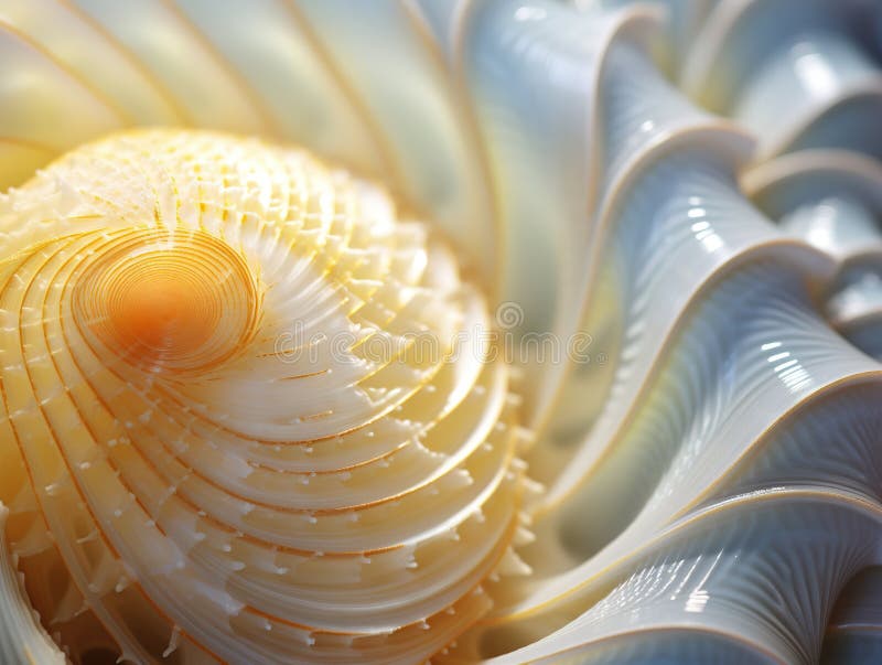 Ai Generated Illustration Wildlife Concept of Cockle Shell Stock Image - Image of fantasy ...