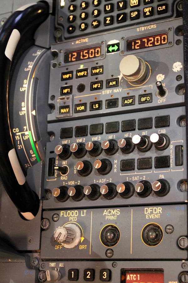 Cockpit stock image. Image of display, analogue, aerospace - 18679485