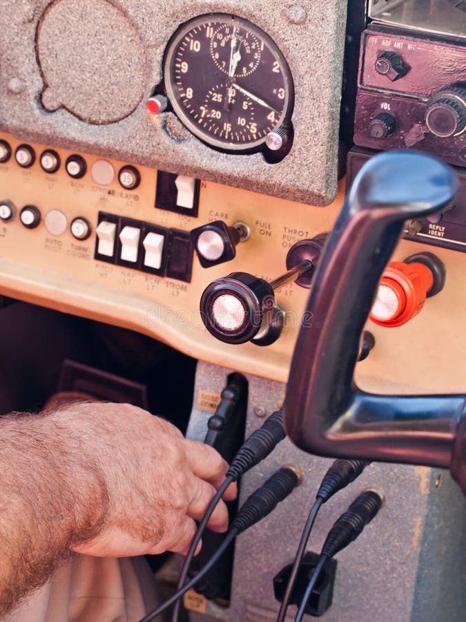 In the cockpit stock image. Image of airplane, machine - 25472227