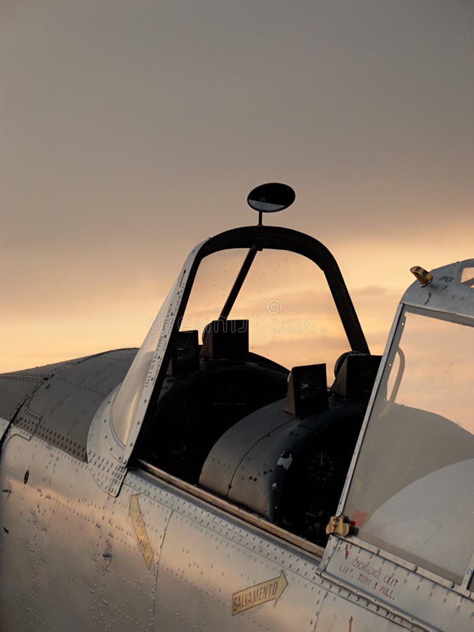 Cockpit stock image. Image of propeller, instruments, military - 3359007