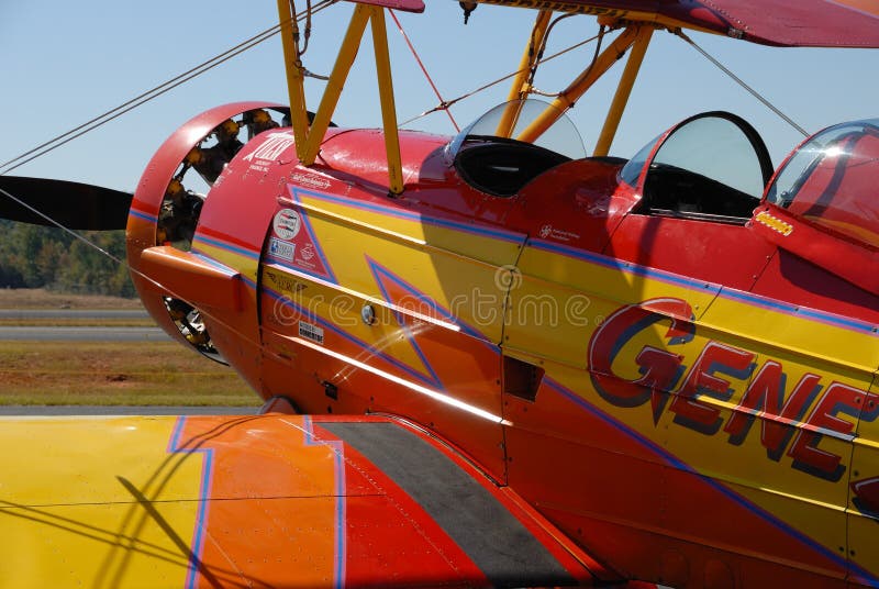 Cockpit of biplane editorial photo. Image of flying, fast - 16581921