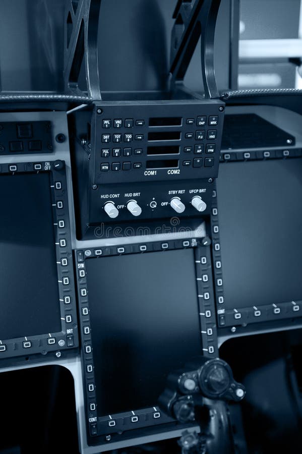 Cockpit control stock photo. Image of computer, avionics - 22478214