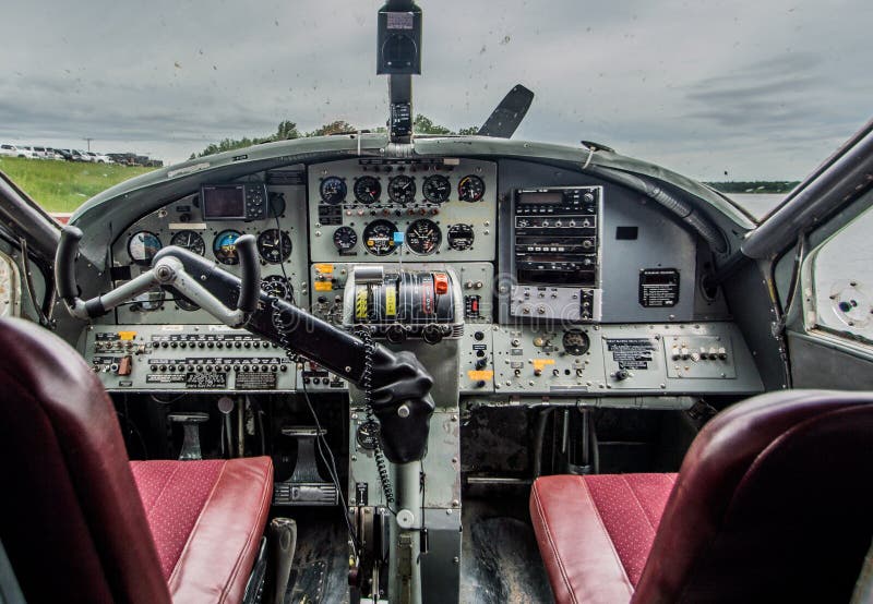 Cockpit stock image. Image of planes, propeller, otter - 74436863 Cockpit stock image. Image of planes, propeller, otter - 74436863