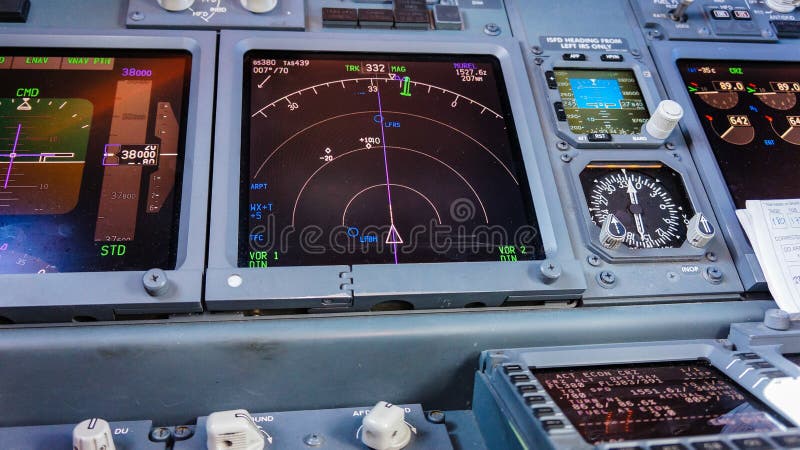 Aircraft Control Panel stock photo. Image of closeup - 102785406