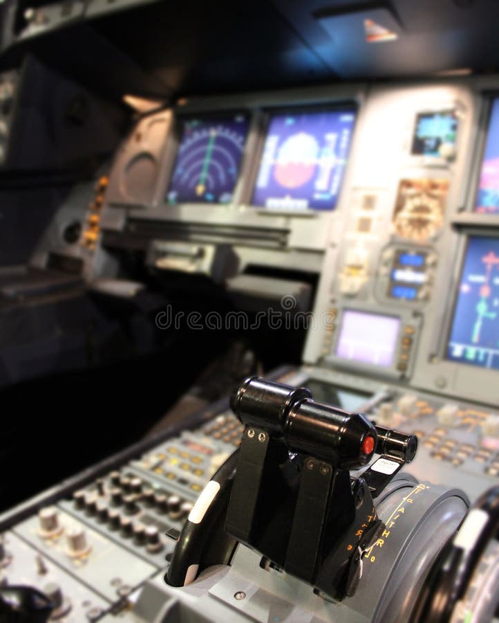 Cockpit details stock photo. Image of background, aeronautics - 27392838